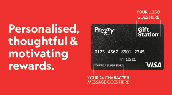 Personalised Visa Gift Card - Customise Your Design | Prezzy Card